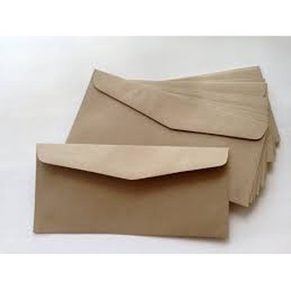 25 pcs Short / Long Brown Envelope (COD) School Supplies File Paper ...