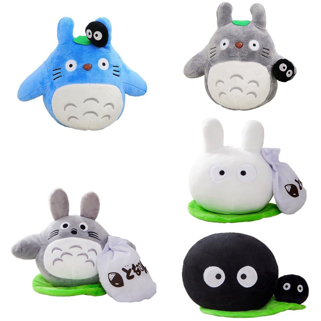 New Totoro Plush Toy Small Size Japanese Anime Figure Susuwatari Doll ...
