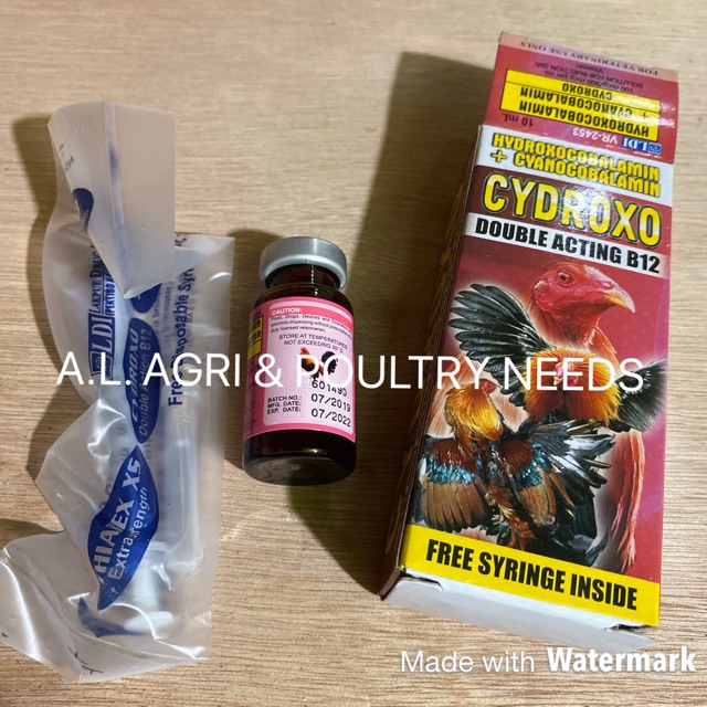 Cydroxo for Gamefowl (10ml) | Shopee Philippines