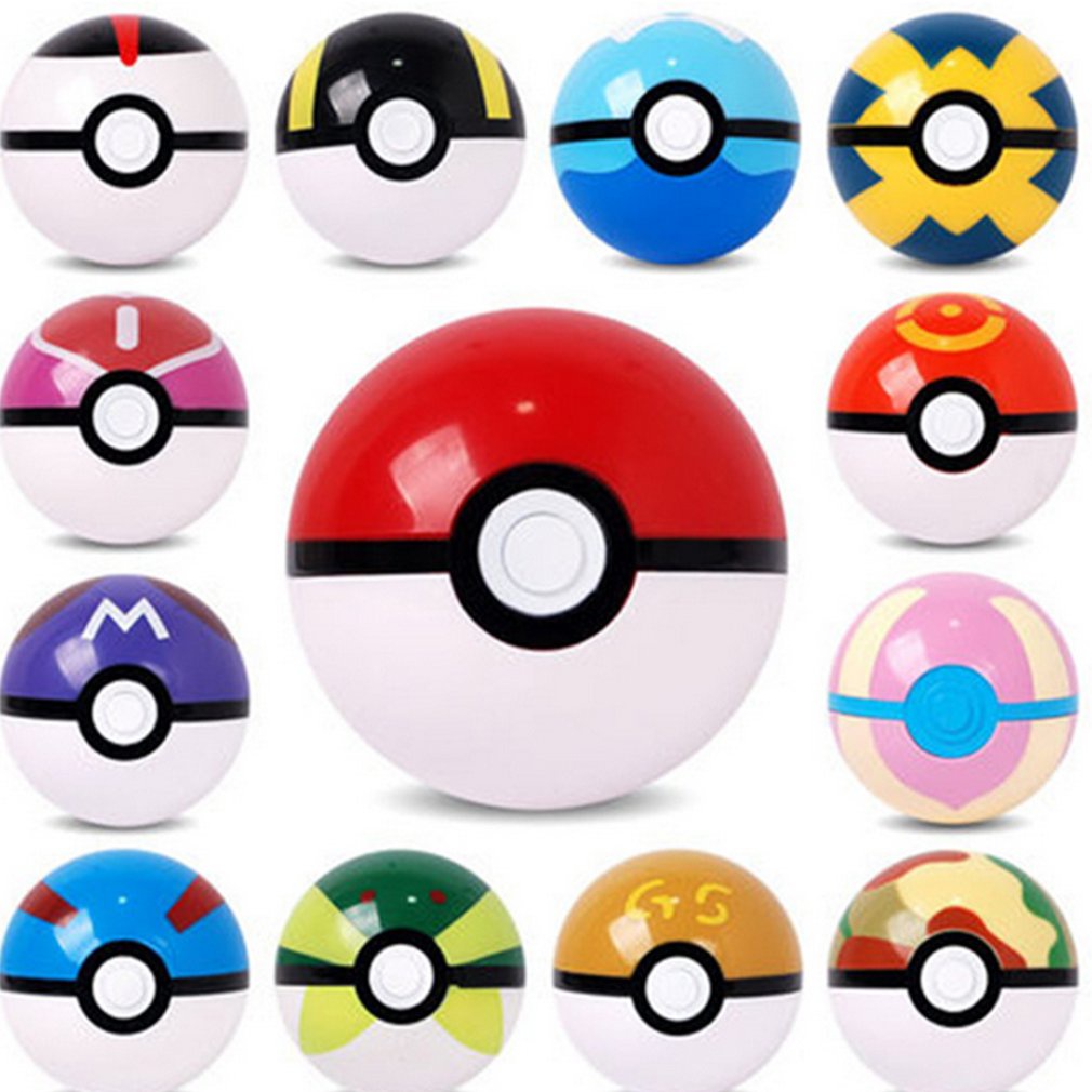 Pokemon Ball Pokemon Throw Pop PokeBall Cosplay Pop-up Elf Go Fighting ...