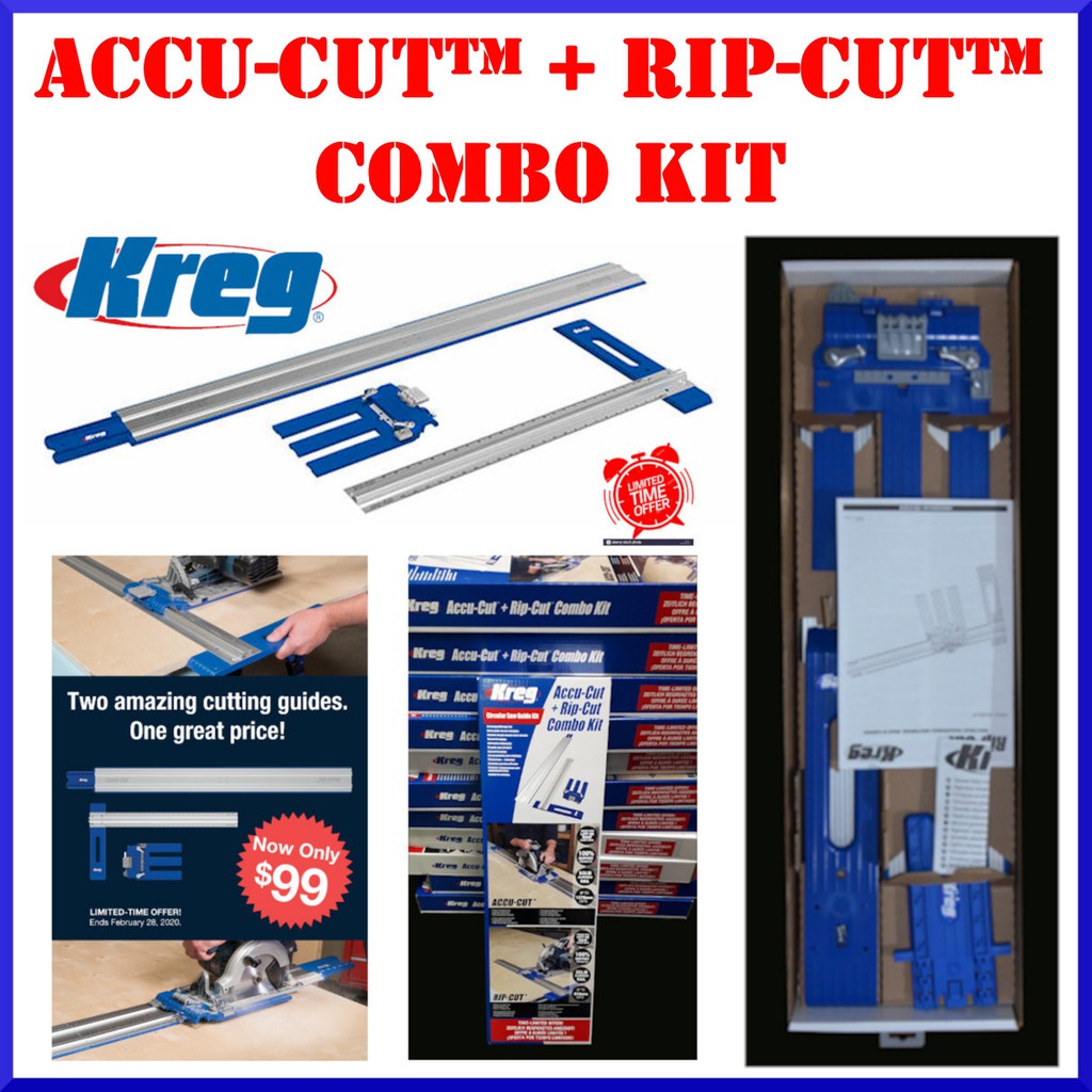 Original KREG Accu Cut + Rip-Cut Combo Kit | Shopee Philippines