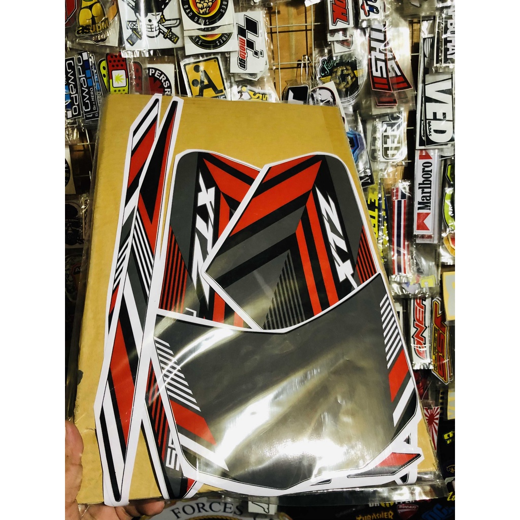 YAMAHA XTZ 125 ( 2021 ) STOCK DECALS LAMINATED STICKER | Shopee Philippines