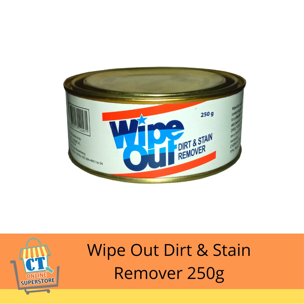 Wipe Out Cleaner Dirt And Stain Remover 250G | Shopee Philippines