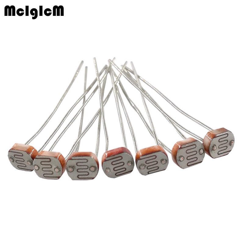 50pcs 5516 light dependent resistor 5mm LDR | Shopee Philippines