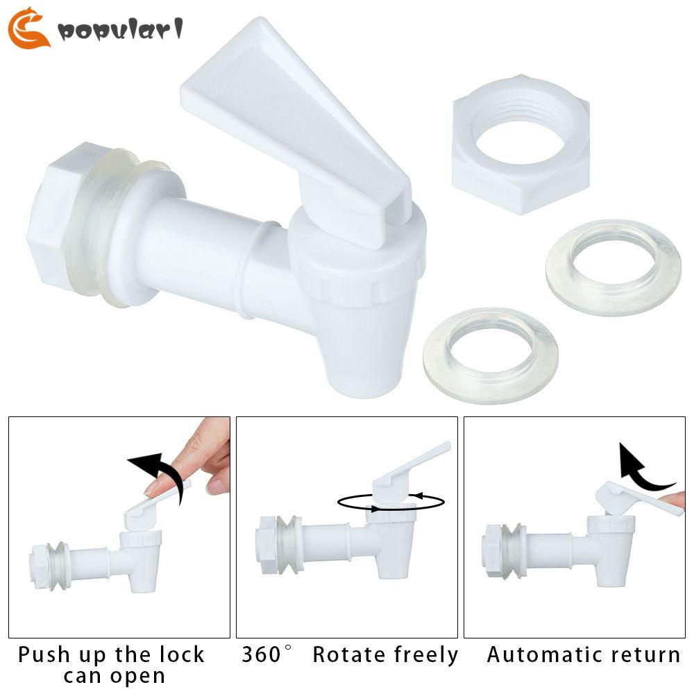 POPULAR Reusable Dispenser Tap Set Water Beverage Lever Pour Water ...