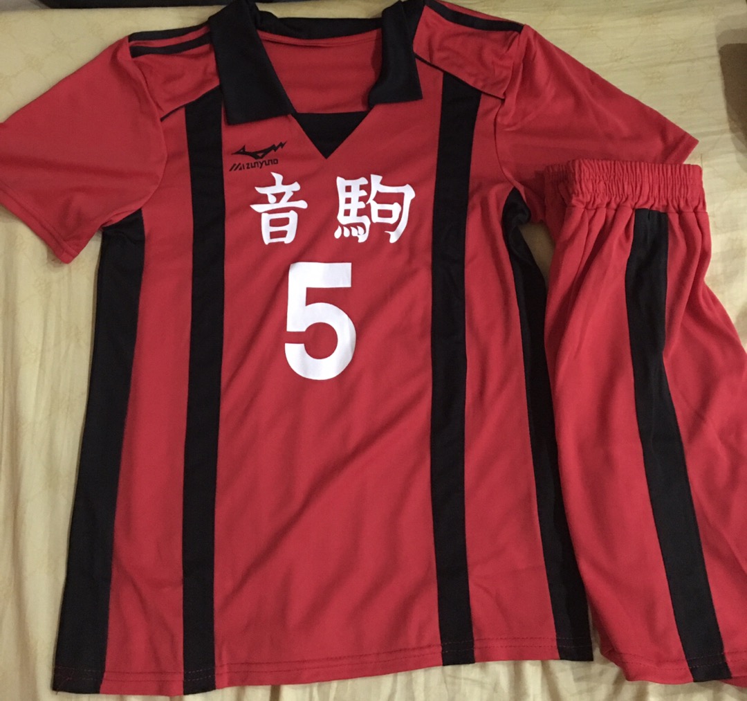 Haikyuu!! Jersey Nekoma High School Top Pants Set Kuroo Tetsurou Kenma ...