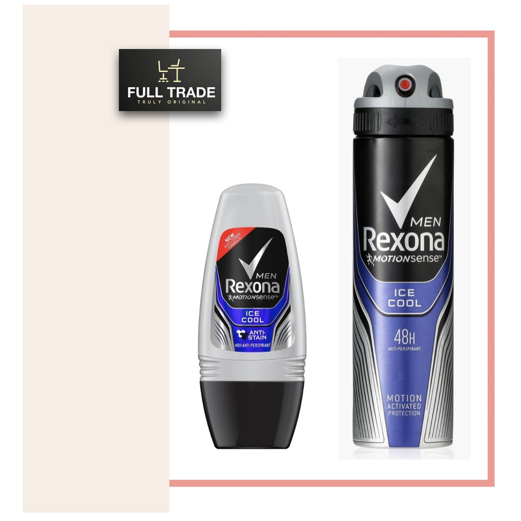 REXONA Men Roll On Ice Cool 50ml | Shopee Philippines