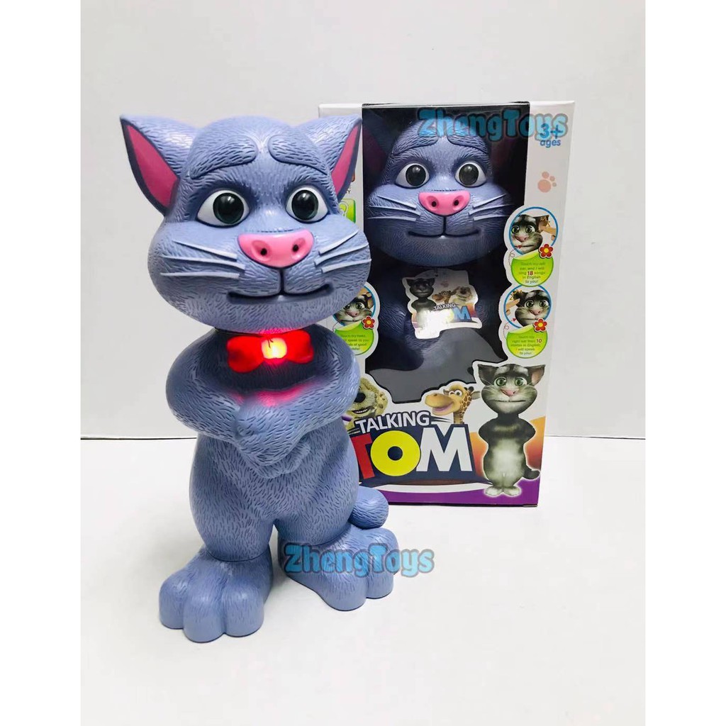 New Talking Tom Cat with Touch Recording Story Rhyme and Song Battery ...