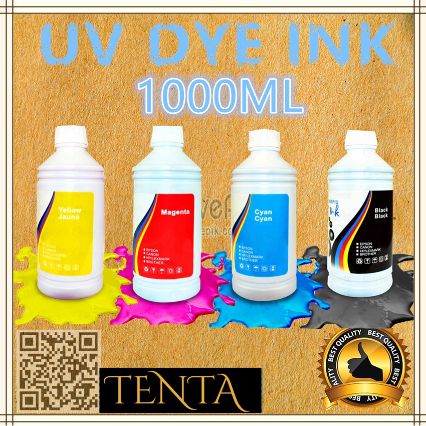 INKPIU UV DYE INK 1000ML | Shopee Philippines