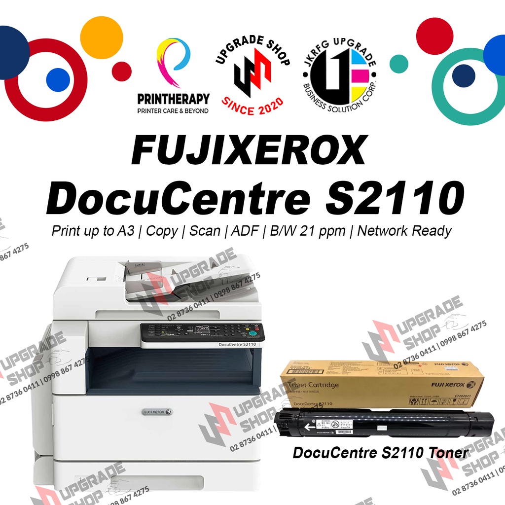 Fujixerox DocuCentre S2110 2110 A3 Monochrome printer | Shopee Philippines