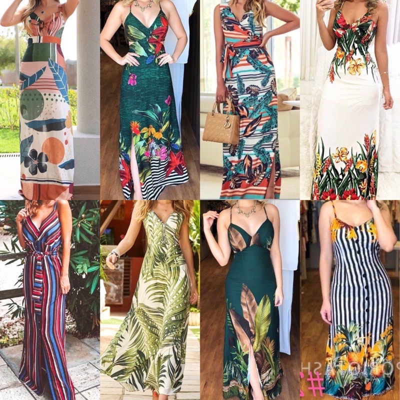 BOHO COACHELLA CASUAL FLORAL SLIT SUMMER MAXI LONG BOHEMIAN SEMI FORMAL ...