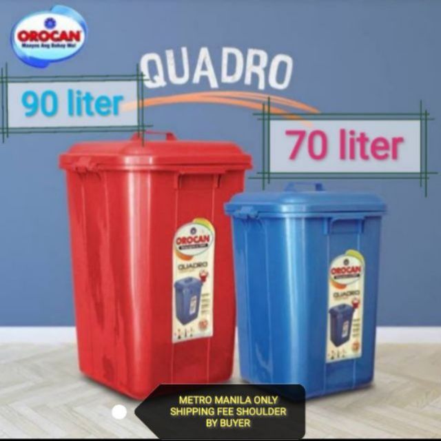 orocan drum utility container 90liter quadro (metromanila, sf not ...