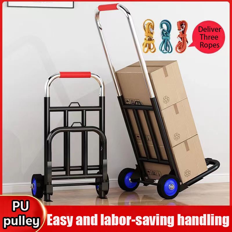 COD Trolley push cart Folding Home Handling Trailer Portable luggage ...
