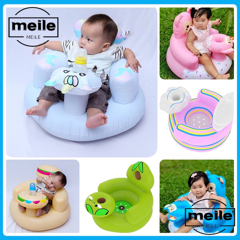 Inflatable Sofa Chair / Music Cow Baby Balloon Seat Infant Seat / Baby ...