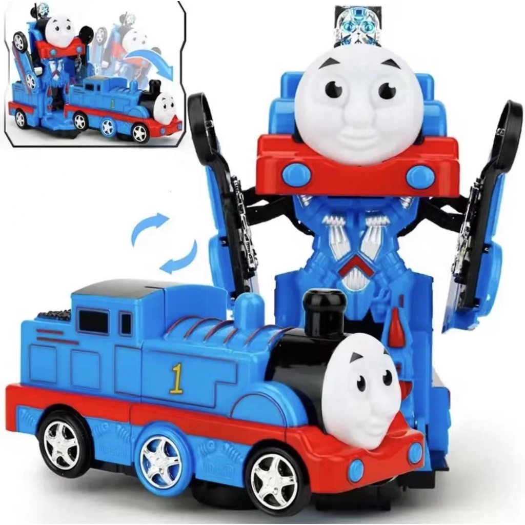 J King #Kids Toys 2In1 Tomas Transformer Cars With lights | Shopee ...