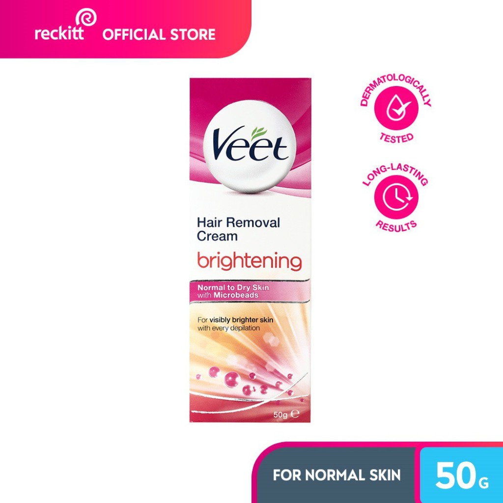 Veet Brightening for Normal to Dry Skin 50g | Shopee Philippines