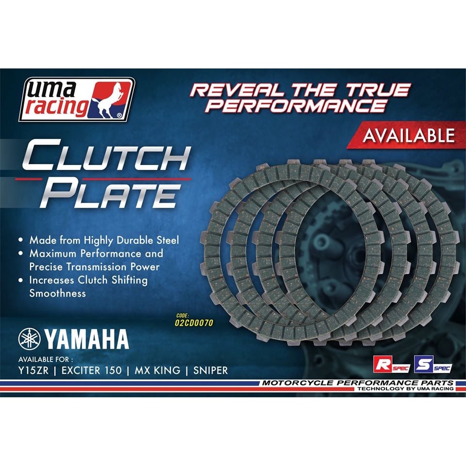 UMA CLUTCH LINING SNIPER150 (CLUTCH DISC) | Shopee Philippines