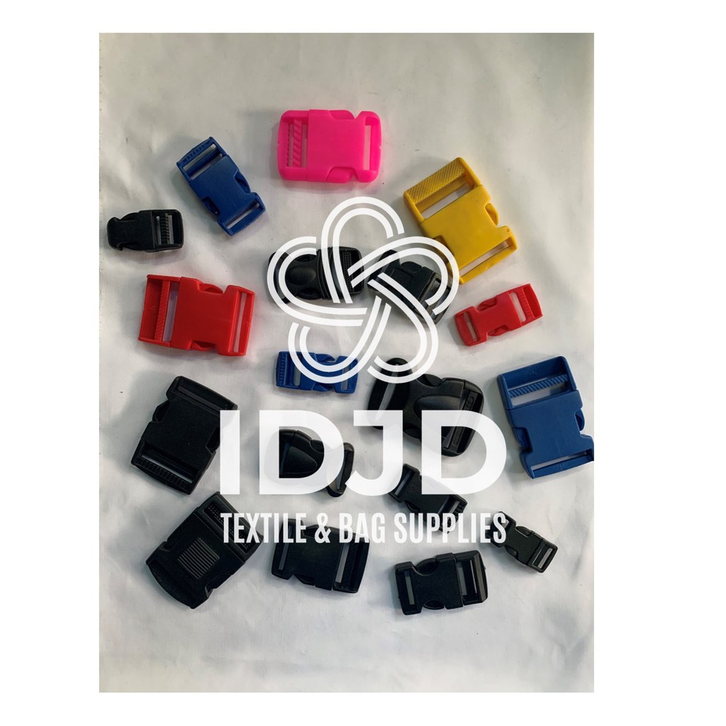 Side Release/Push Lock Buckles PLASTIC (20 pcs/pack) | Shopee Philippines