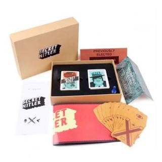Secret Hitler Board Card Game A Hidden Identity Game Secret Hitlers ...