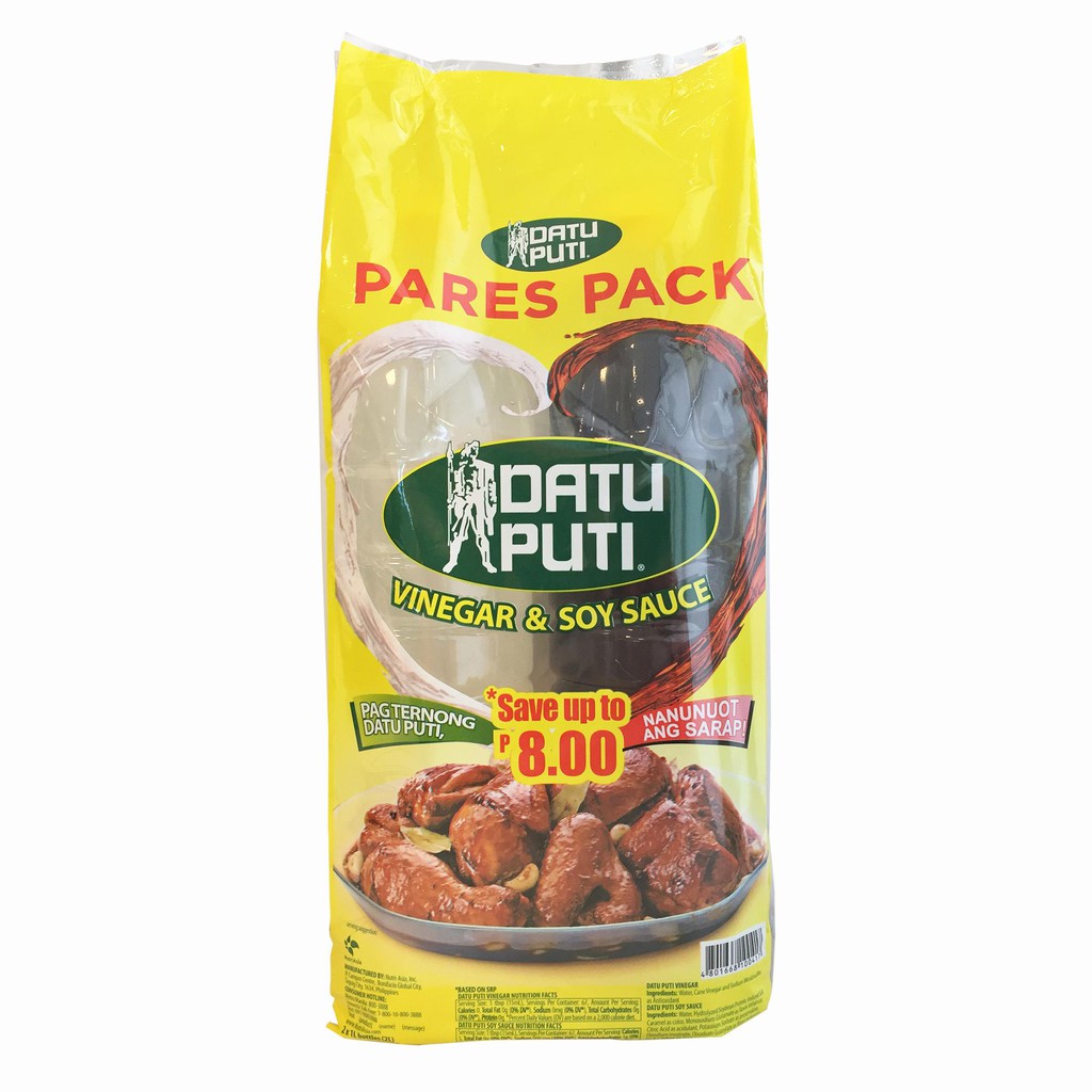 Datu Puti Pares Pack 1L | Shopee Philippines
