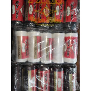 Pamo Thread Black, White, Maroon/Nylon Twine Thread/Shoe Thread/Fish ...