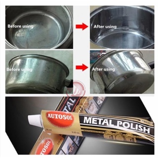 metal cleansing cream AUTOSOL metal polish Rust Remover, Stainless ...