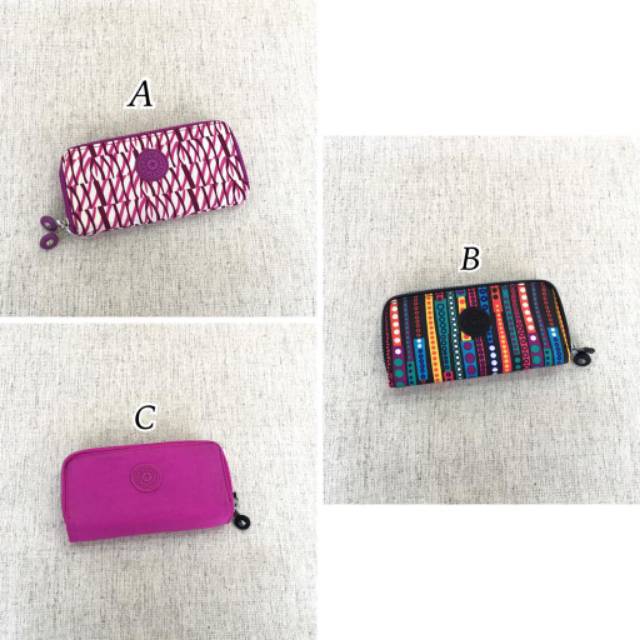 Uzario Zip Wallet Kipling | Shopee Philippines