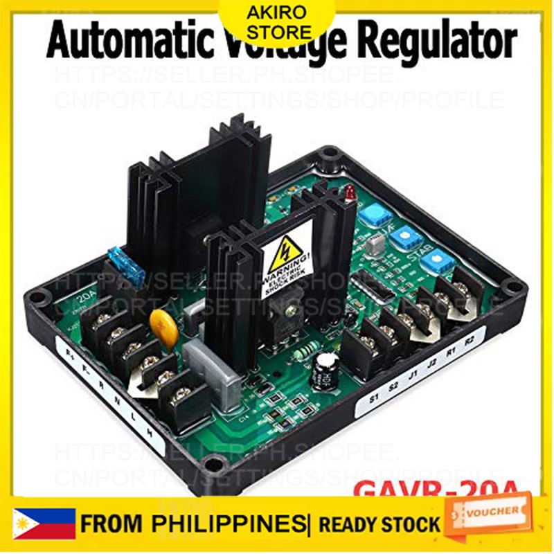 {cod}Gavr-20A Av Brushless Automatic Voltage Regulator Avr Generator ...