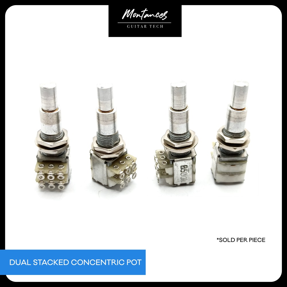 Dual Control Potentiometer Stacked Concentric Pots | Shopee Philippines