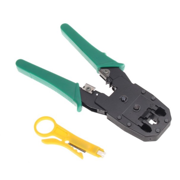 Ethernet Cable Plier Cutter Stripper Crimping Tool RJ45 Lan | Shopee ...