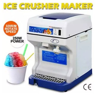 Tabletop Electric Ice Shaver Machine Ice Crusher | Shopee Philippines