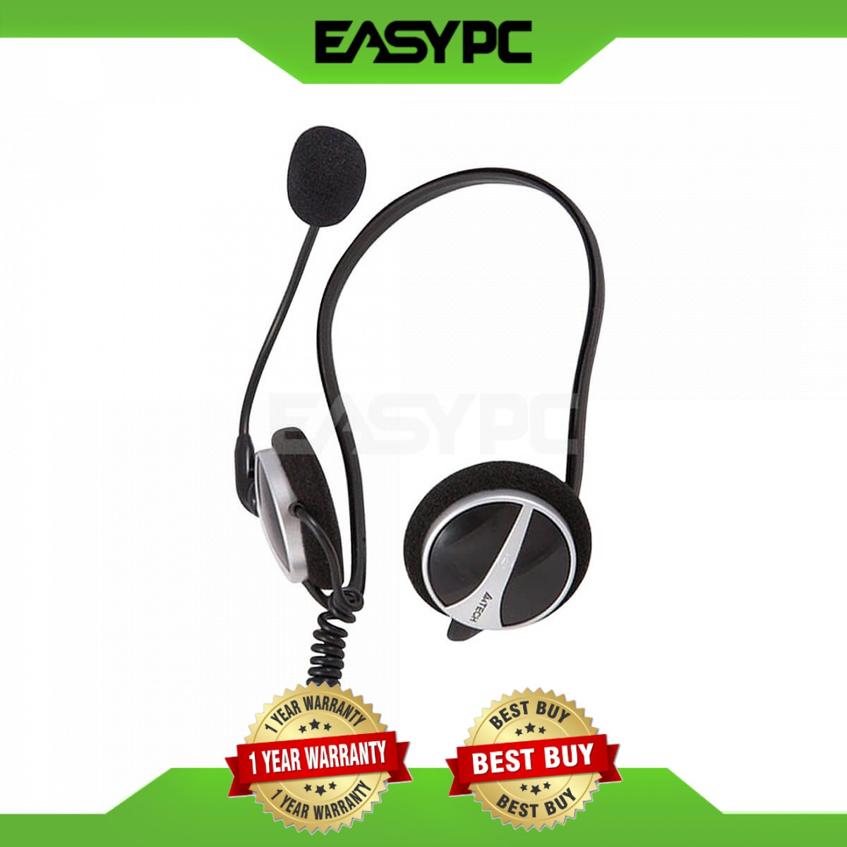 A4tech Hs 5p Headset Black Shopee Philippines