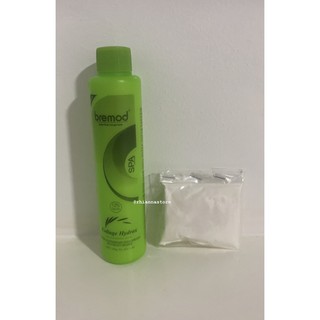 Bremod Hair Bleaching Powder Set (bleach with oxidizing cream) | Shopee ...