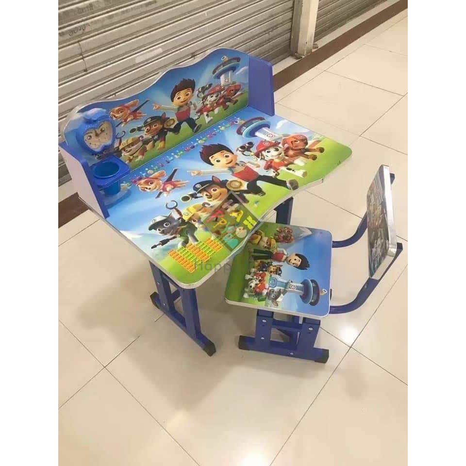 STUDY TABLE SET FOR KIDS ANIME CHARACTER DESIGN | Shopee Philippines