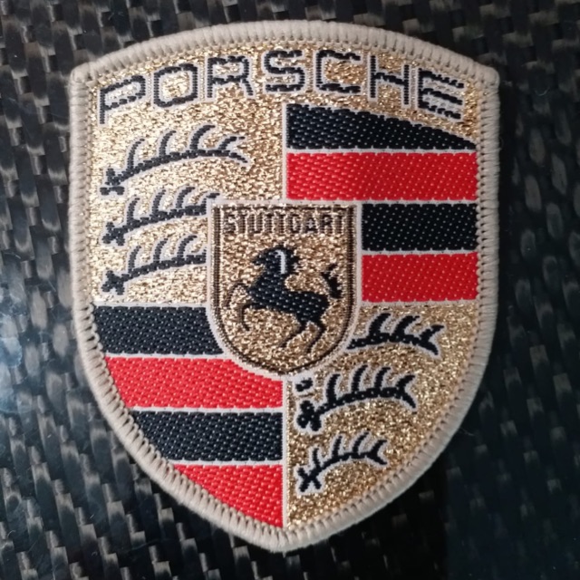 Embroidered Porsche Patch for Shirts, Polos, Clothing, etc | Shopee ...