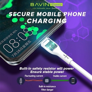 BAVIN CB222 Fast Charging Data Cable Durable Cable PVC Coated Wire For ...