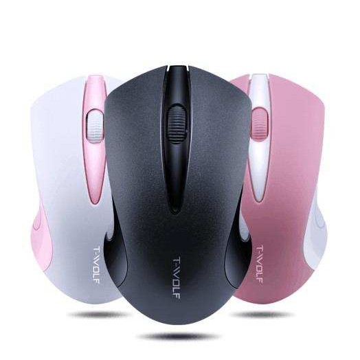 LIN T-Wolf Q2 Wireless USB Bluetooth Mouse, Compact Office | Shopee ...