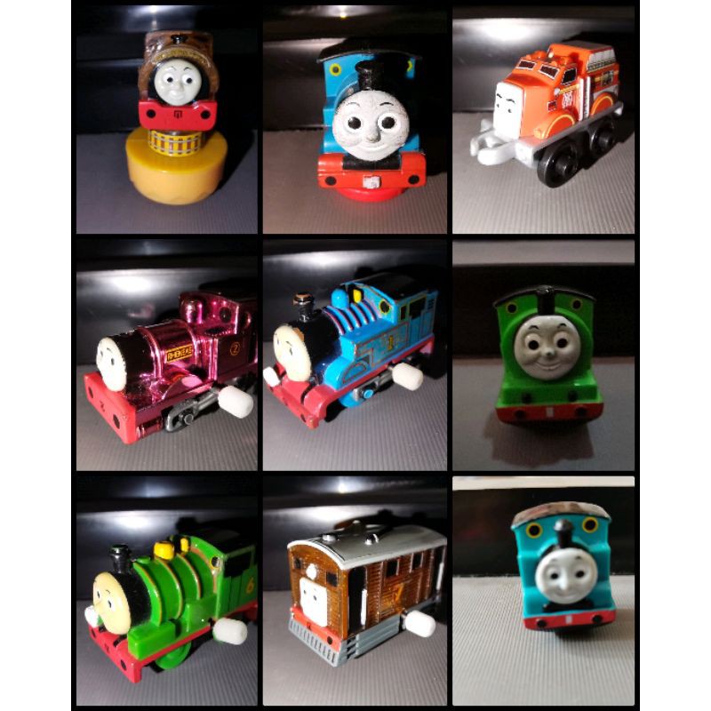 Pre-Loved ️ Thomas & Friends Wind Up Mini Figures Plastic Diecast Roly ...
