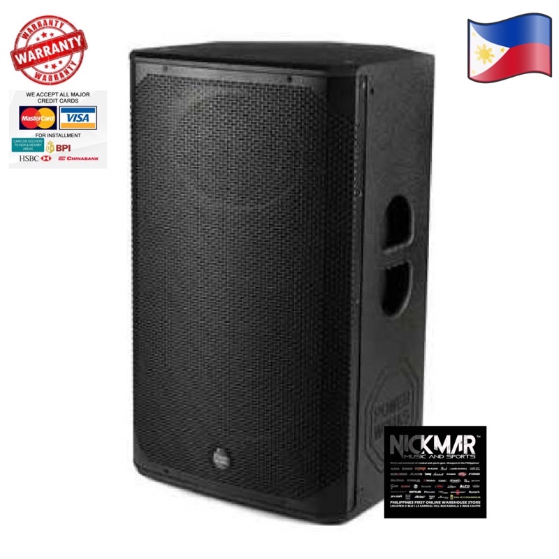 POWER WORKS ACTIVE PROFESSIONAL PA SPEAKERS ARTEMIS 15PD WOOD | Shopee ...