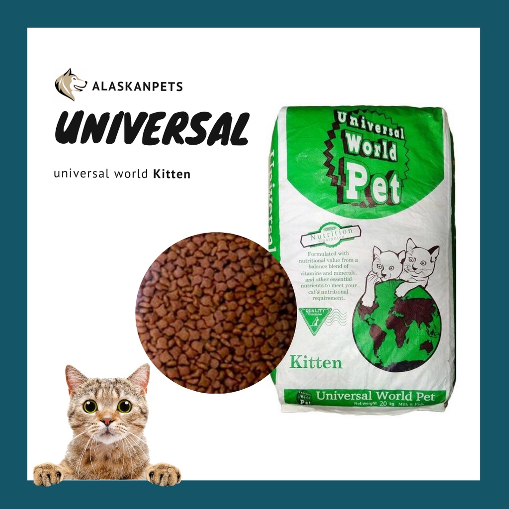 Universal Kitten 1kg-repack / Cat Food | Shopee Philippines