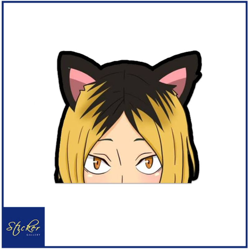 KENMA PEEKER Waterproof Vinyl Sticker | Shopee Philippines