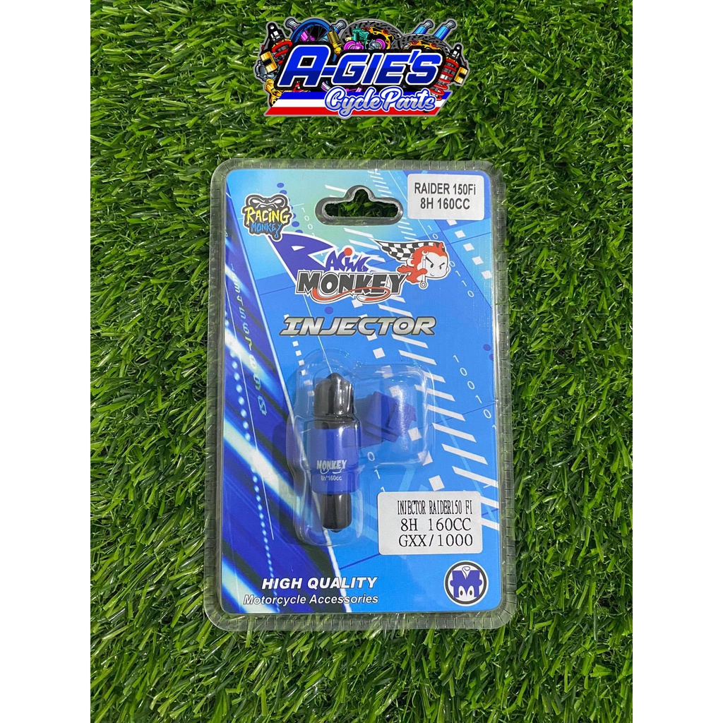 RACING MONKEY | INJECTOR 8HOLES 160CC | SUZUKI RAIDER 150 FI | Shopee ...