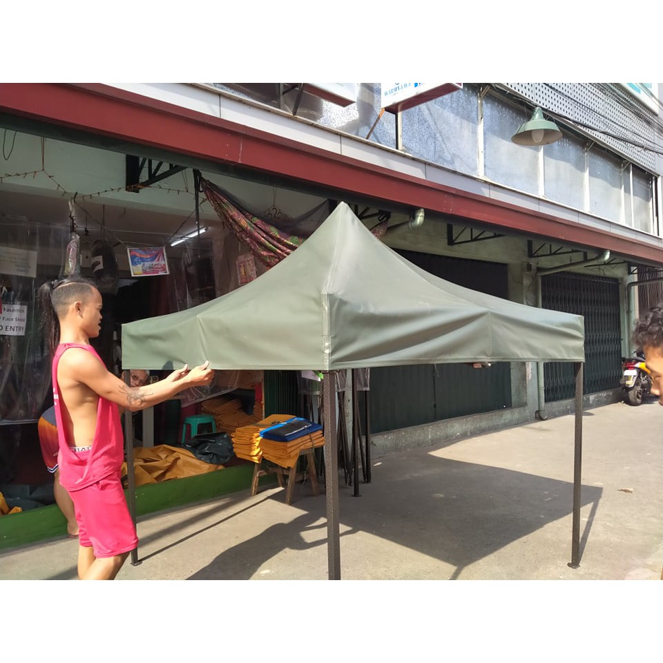 2x3 Retractable Tent Replacement Covers TRAPAL PVC TARPAULIN | Shopee ...