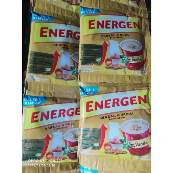 Energen Contents 10 Sachets @ 32gram - New Packaging | Shopee Philippines