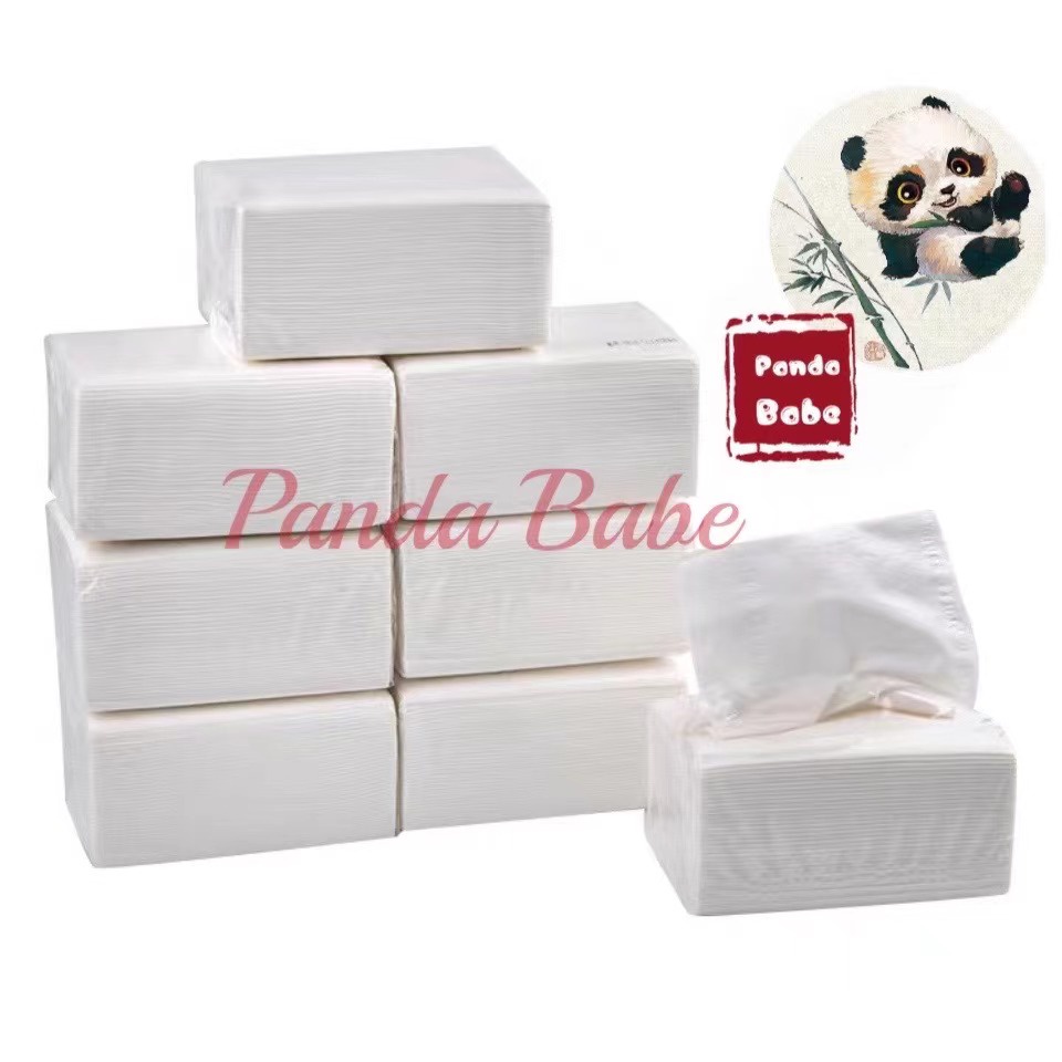 Panda babe shop Native wood pulp facial tissue Interfolded Paper Tissue ...