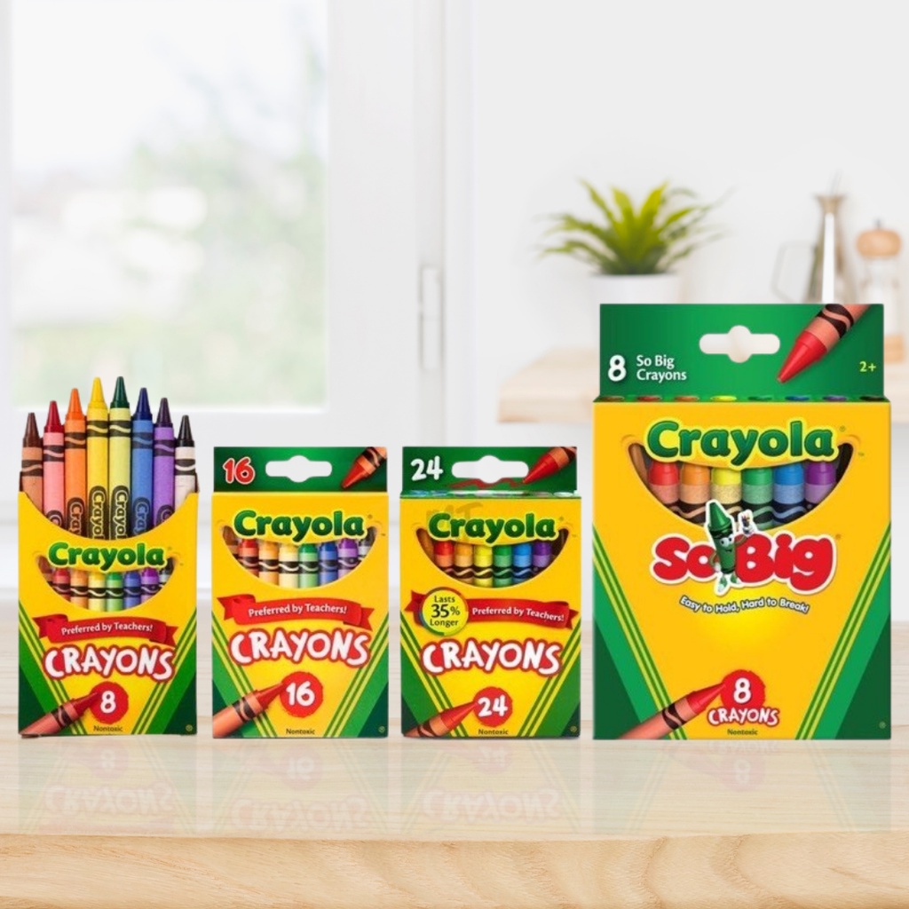 AKT Crayons (8/16/24 Colors), Crayon, Krayola for Kids and Adults Color ...