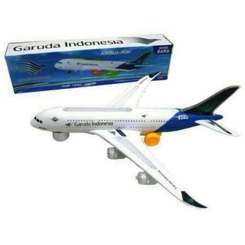 Indonesian garuda Airplane Toys bumb n go Educational Kids | Shopee ...