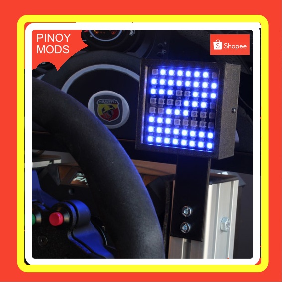 Indicator Simracing RGB Matrix Gear Indicator | Shopee Philippines