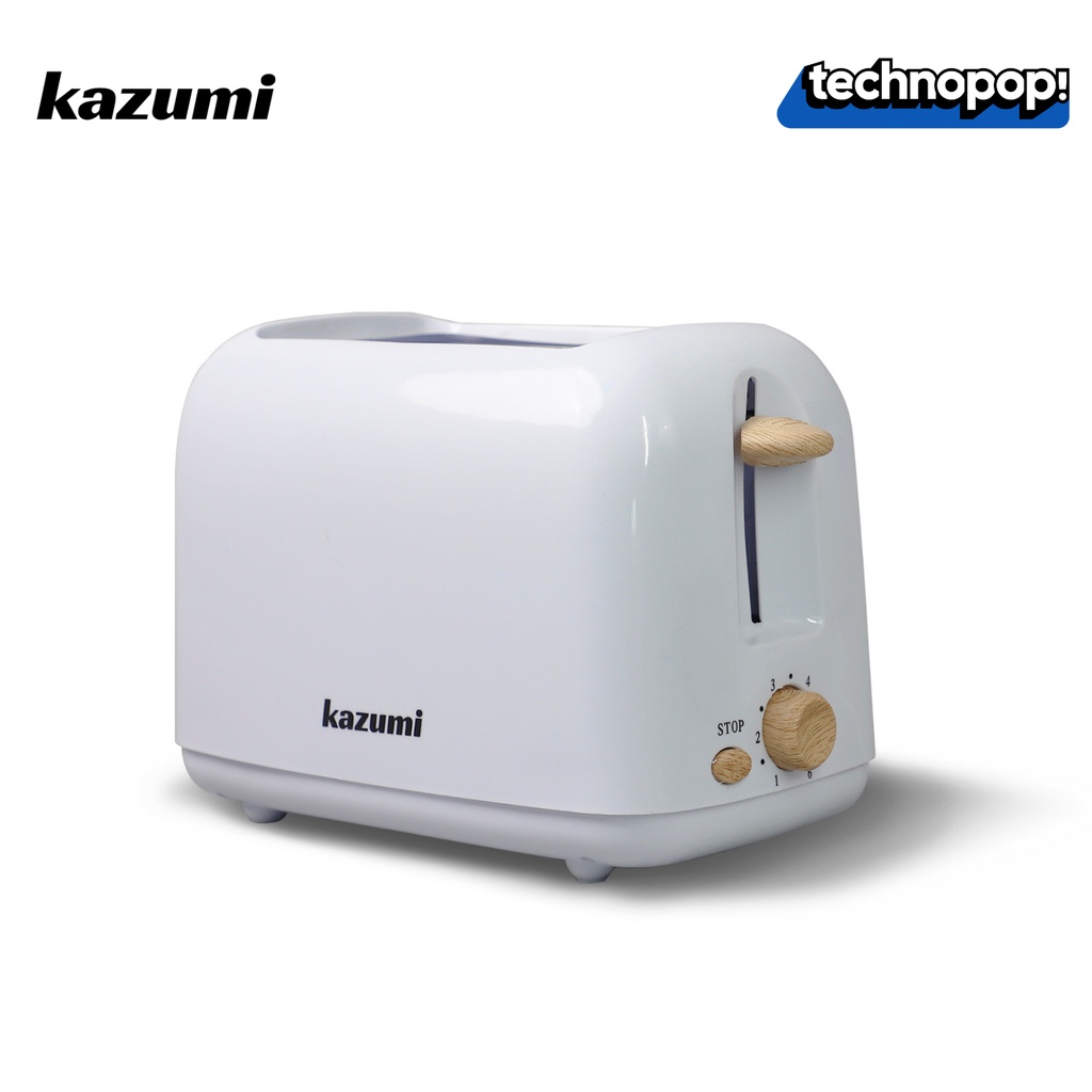 KAZUMI 2 Slice Bread Toaster - Technopop PH | Shopee Philippines