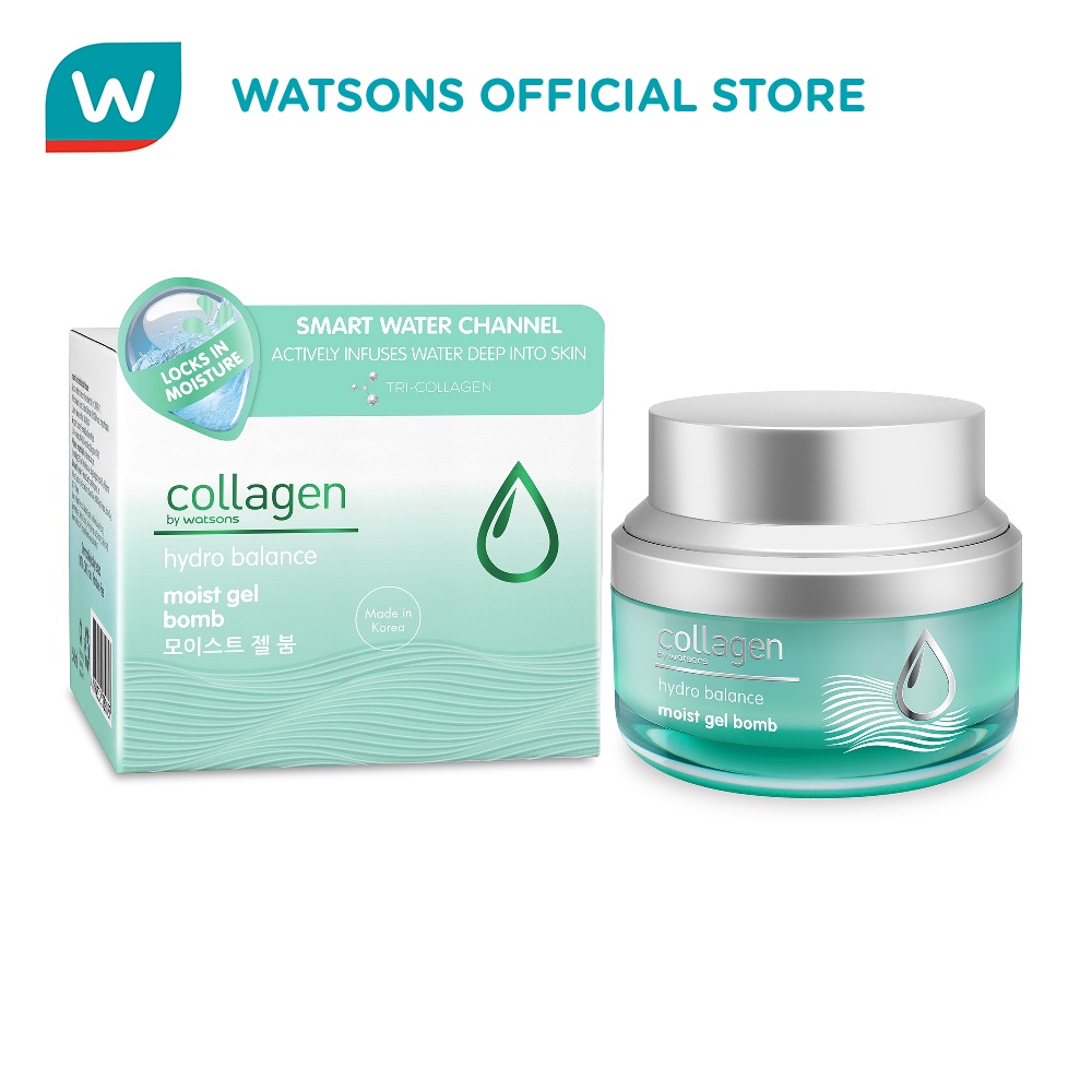 WATSONS Collagen Hydro Balance Water Gel Bomb 50ml | Shopee Philippines